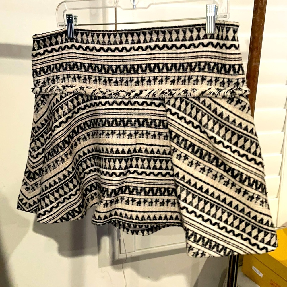 Fun And Flirty Mini In Aztec Pattern - Gem